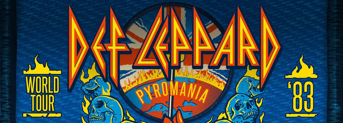 Def Leppard Pyromania World Tour