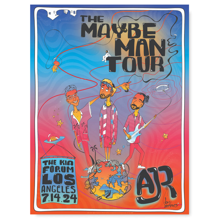 AJR Los Angeles July 14, 2024