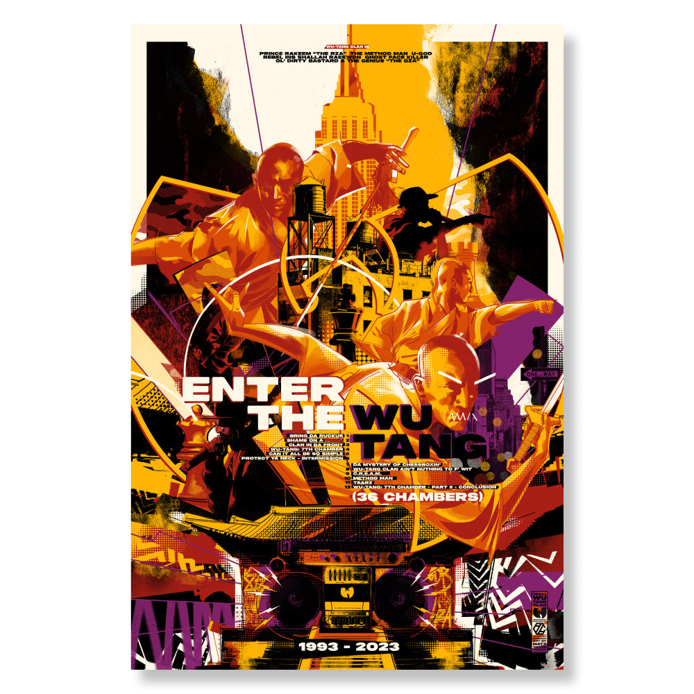 Wu Tang Clan 36 Chambers Album Cover Wu Tang Clan Enter The Wu Tang