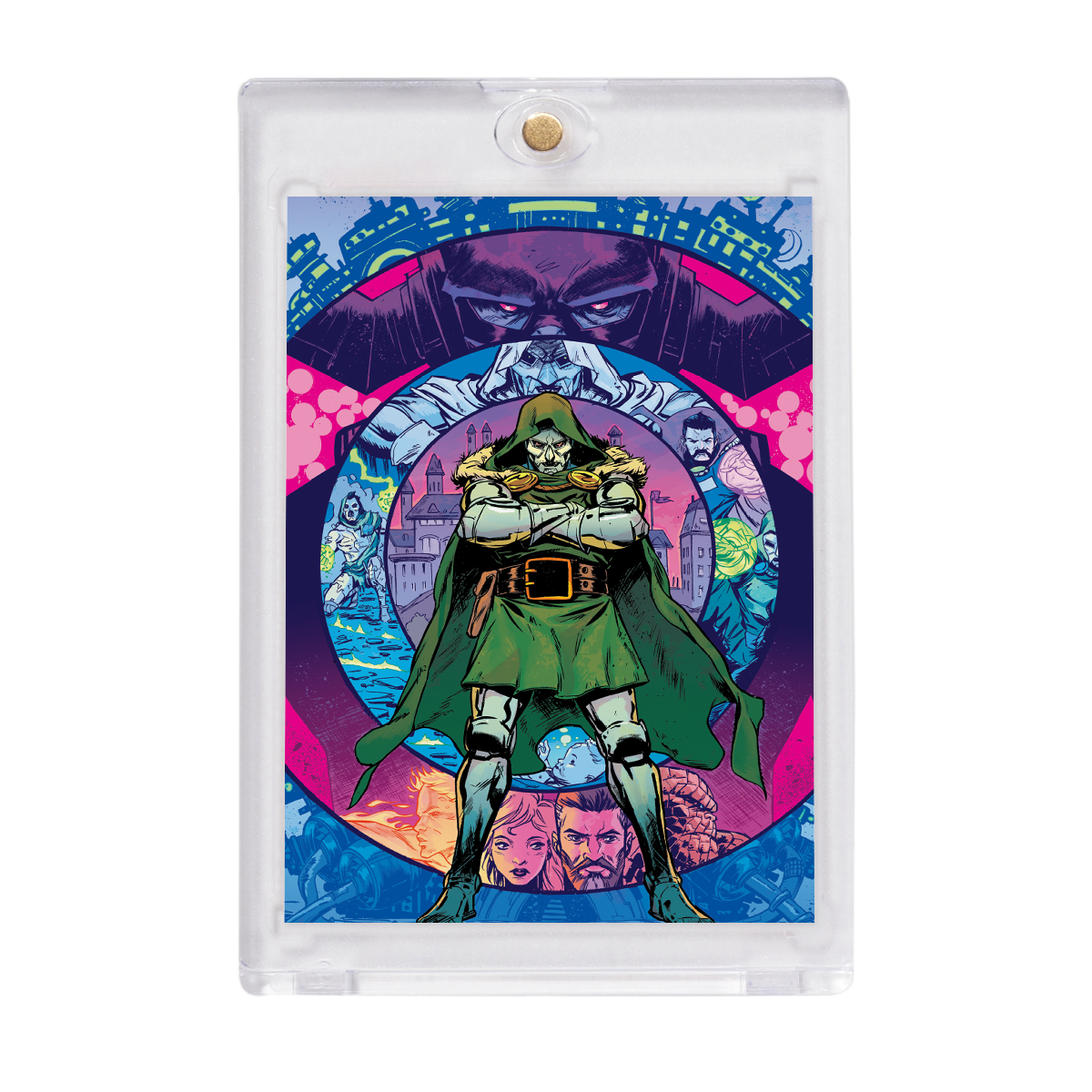 DOOM #1 Base Trading Card by Sanford Greene