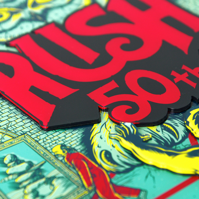 Rush 50 Acrylic Panel Edition